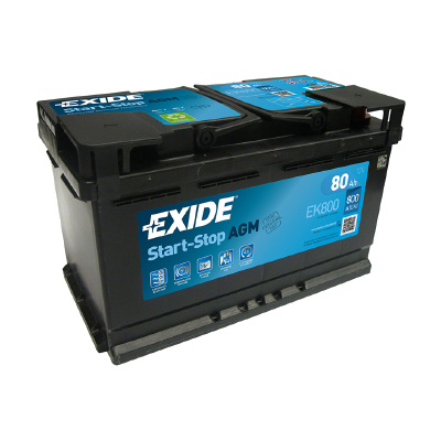 Akumulator Exide EK800 Start-Stop AGM 12V 80Ah 800A – LitiCo d.o.o. Niš