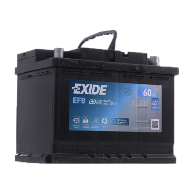 Akumulator Exide EL600 Start-Stop EFB 12V 60Ah 640A – LitiCo d.o.o. Niš